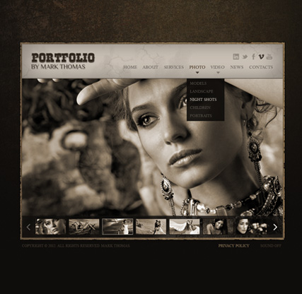 HTML5 Photo & Video Galleries | Simple Templates