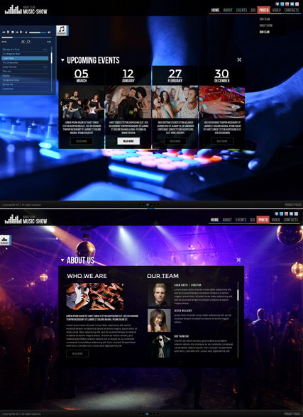 HTML5 Photo & Video Galleries | Simple Templates