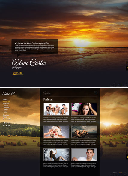 HTML5 Photo & Video Galleries | Simple Templates