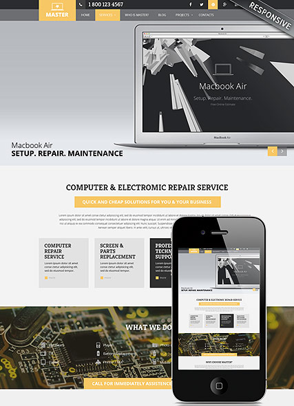 Services Website Templates | Simple Templates